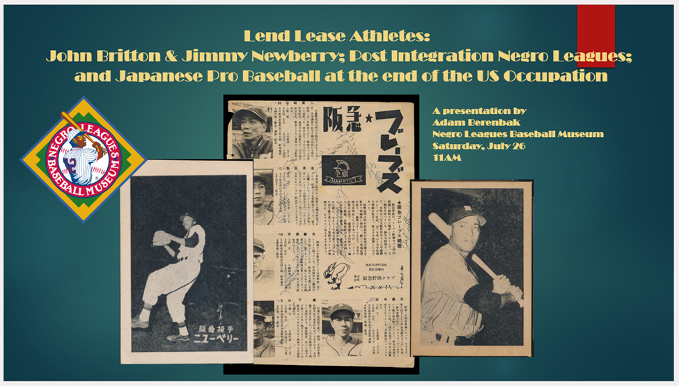 Lend-Lease Athletes: John Britton & Jimmie Newberry – SABR Asian ...